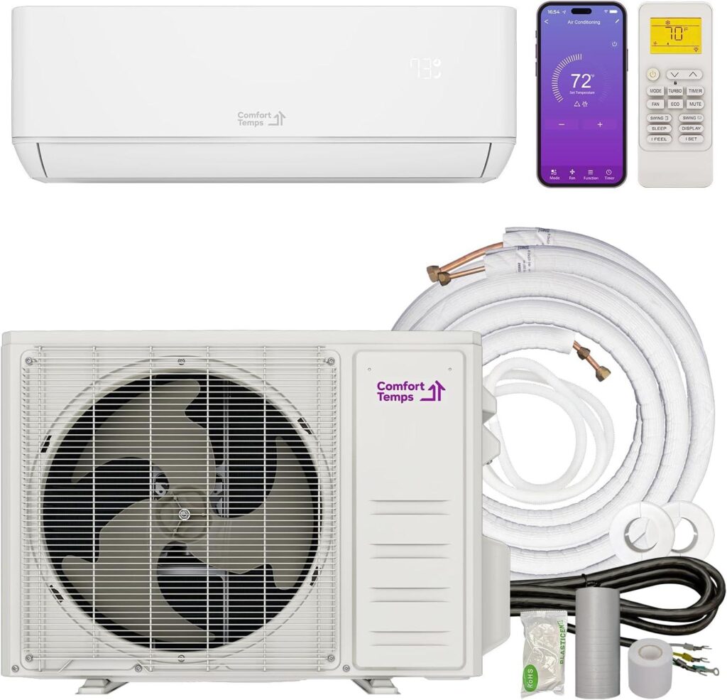 Comfort Temps 24000 BTU Mini Split Review—Buy It? - Efficient Mini Splits