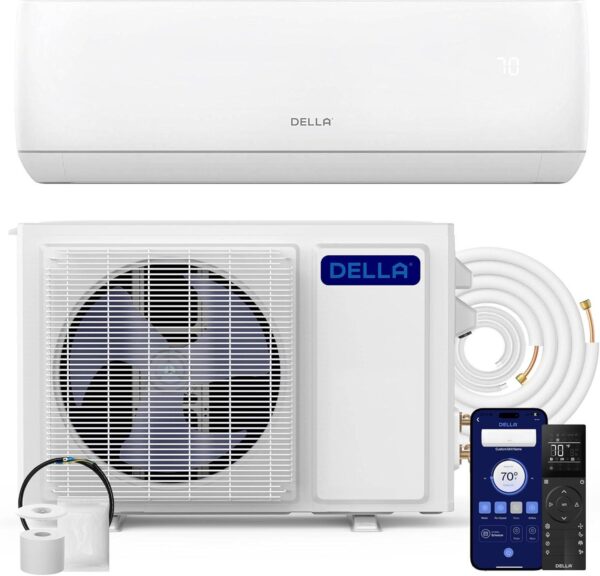 DELLA 12000 BTU Mini Split Review: Worth It for Us? - Efficient Mini Splits