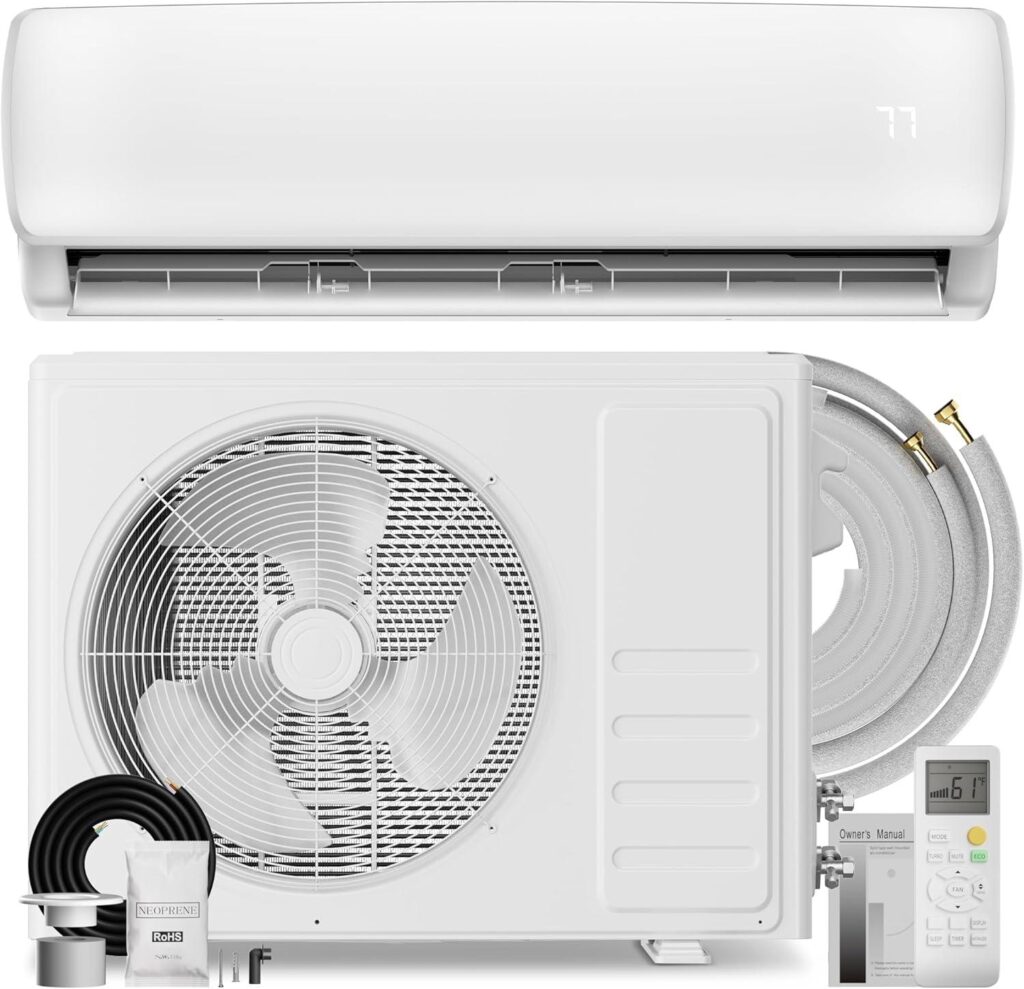 MEPTY 12000 BTU Mini Split Review: Should We Buy? - Efficient Mini Splits